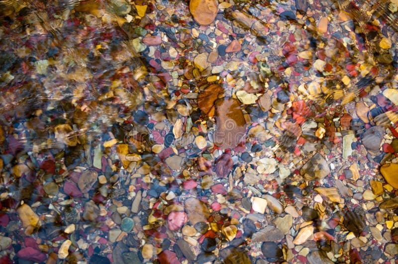Colorful Rocks in Clear Water Stock Image - Image of stones, park: 27058811
