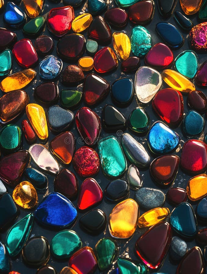 Colorful Rocks Close-Up stock photo. Image of earthy - 376761508