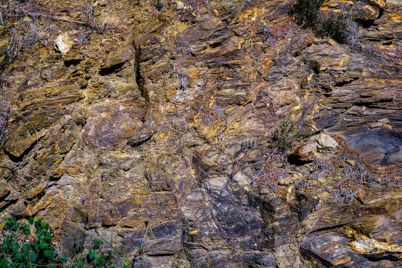 Colorful Rocks Formations Background Stock Image - Image of mineral ...