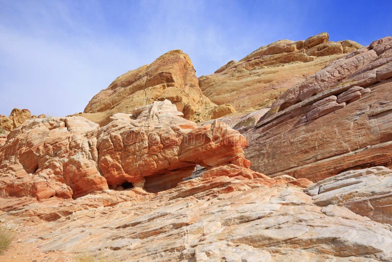 Colorful rocks stock photo. Image of nevada, cliffs - 139651534