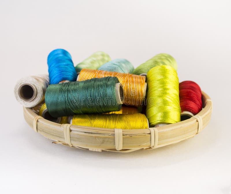 Rolls Thread Cmyk Rgb Colors Stock Photos - Free & Royalty-Free Stock ...