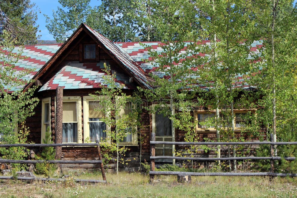 Colorful Rooftop stock image. Image of exterior, rural - 34155009