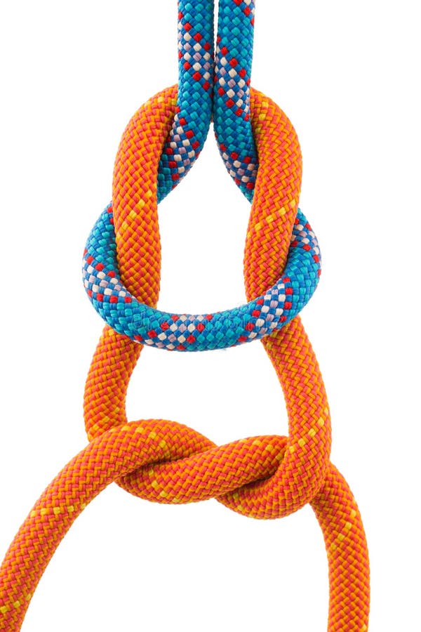 Colorful rope loops stock image. Image of protection - 24222089