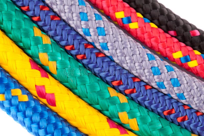 Colorful ropes stock image. Image of anchorage, climbing - 24222109