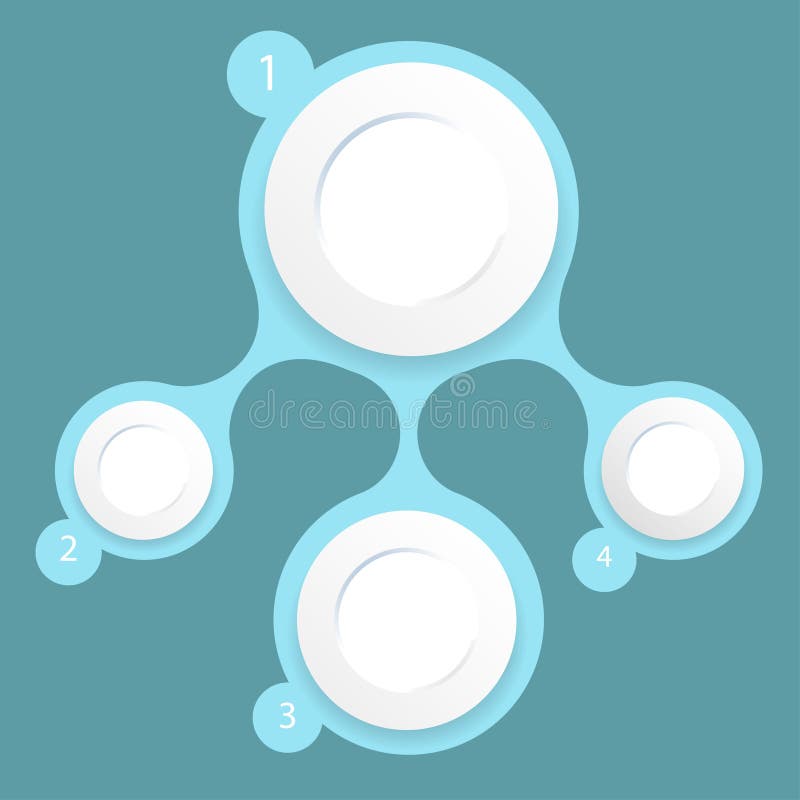 Colorful Round Diagram Infographics Stock Vector - Illustration of data ...