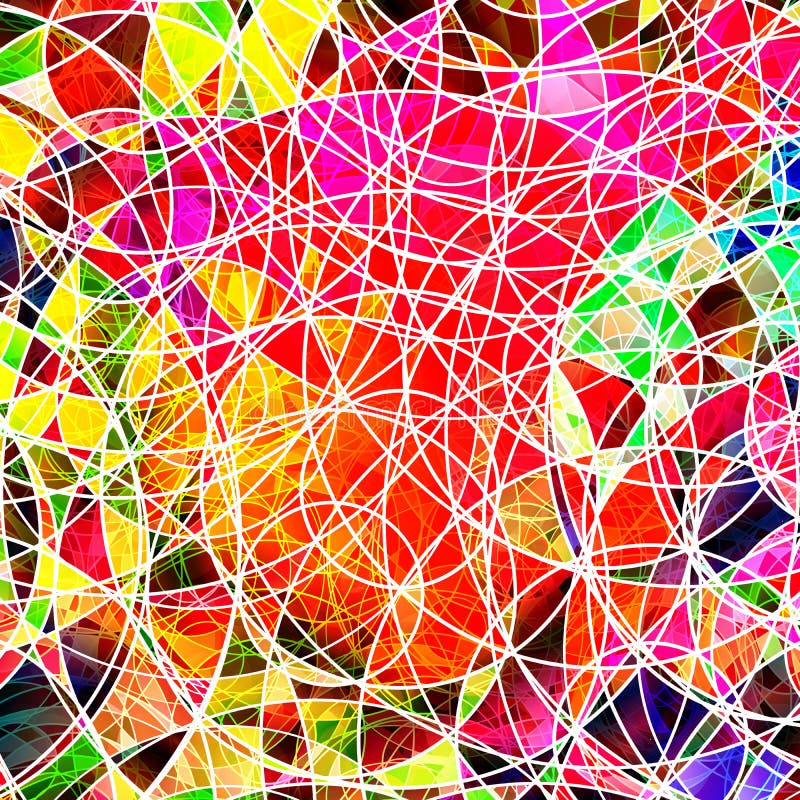 Random circles abstract stock illustration. Illustration of squares ...