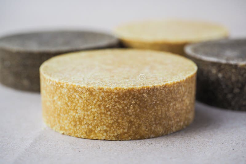 Colorful Round Solid Shampoo Bars, Zero Waste Stock Image - Image of ...