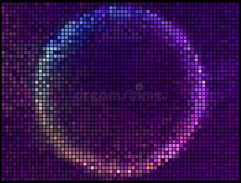 Colorful Round Square Pixel Mosaic Vector Banner Stock Vector ...