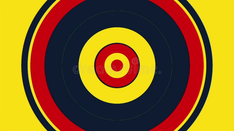 Colorful Round Tunnel with Radial Stripes, Computer Generated. 3d ...