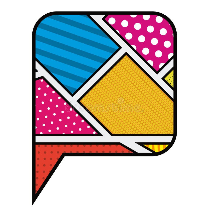 Colorful Pop Art Callout Scream for Dialogue Stock Vector ...