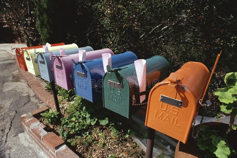 416 Colorful Mailboxes Stock Photos - Free & Royalty-Free Stock Photos ...