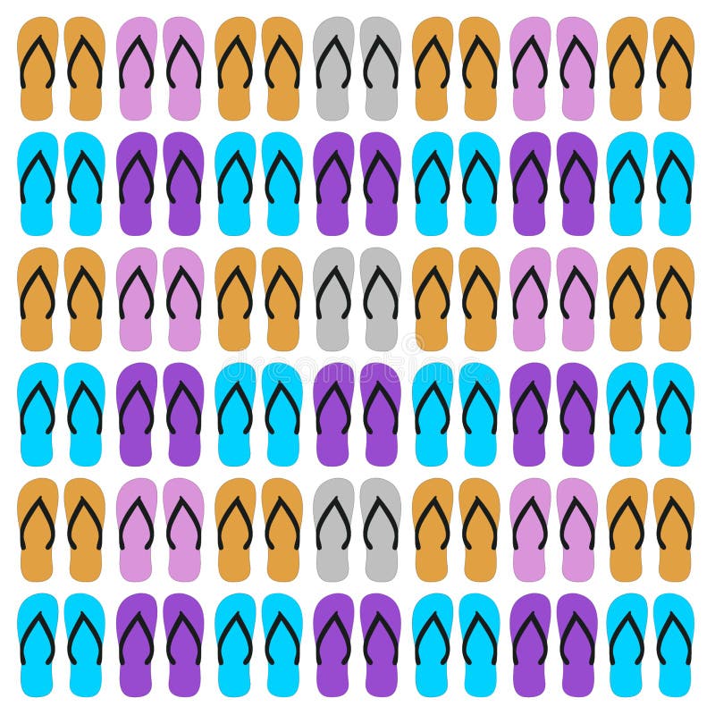 Colorful Rubber Shoes Design Pattern Texture Wallart Stock Vector ...