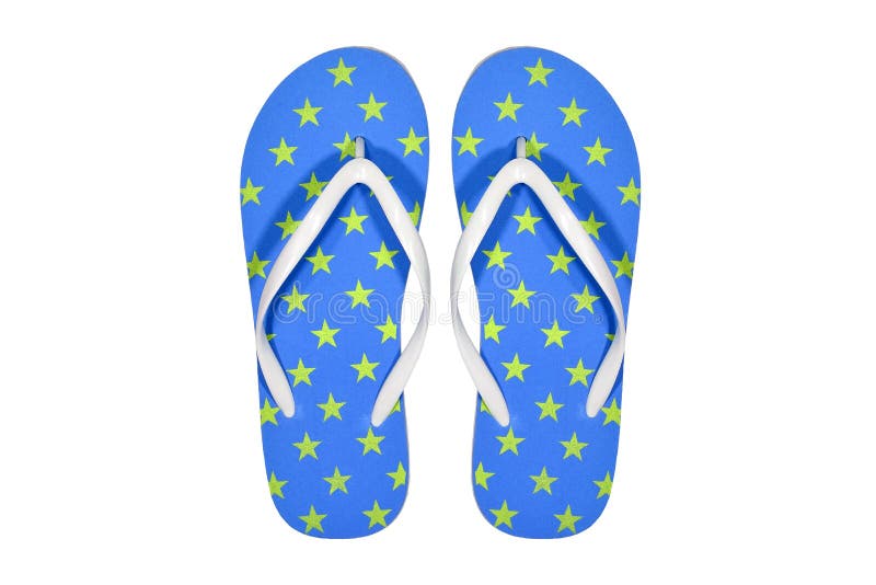 Colorful rubber slippers stock image. Image of plastic - 79933079