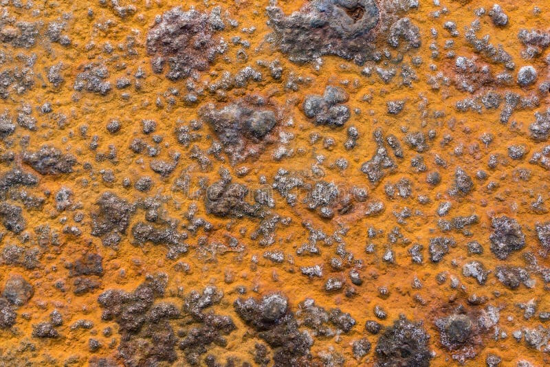 Colorful Rustic Grunge Oxide Orange Metal Texture As Background Stock ...