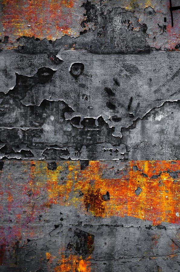 Colorful Rusty Art 2 stock image. Image of decay, colorful - 68442883