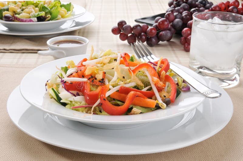 Colorful salad stock photo. Image of lunch, cucumbers - 22901994