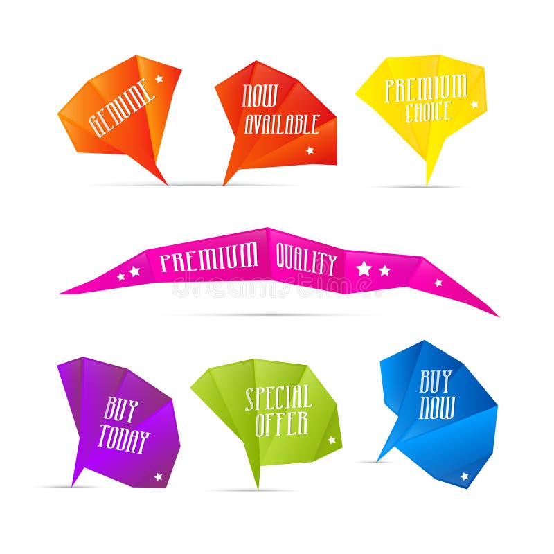 Colorful Sale Icons stock vector. Illustration of internet - 37851274