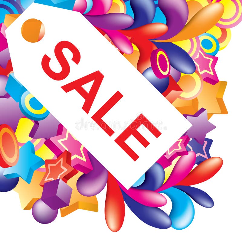 Sale Background in Indian Truck Paint Style Stock Vector - Illustration ...