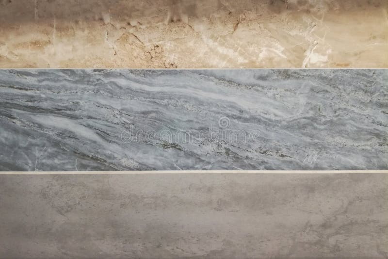 Colorful Samples of Marble and Ceramic Tiles Displayed in Shop Stock ...