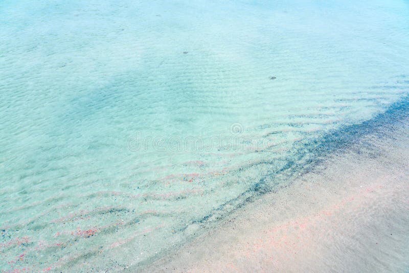 Colorful Sand on Tropical Beach. Stock Photo - Image of sunlight ...