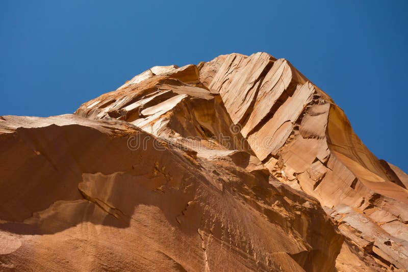 Colorful Sandstone in the Desert Stock Image - Image of moab, carved ...
