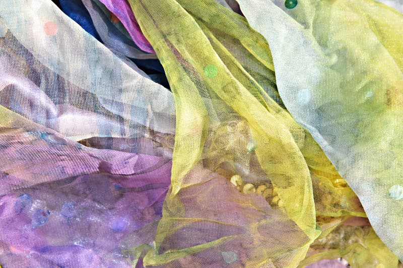 Colorful scarves stock image. Image of shop, textile - 21568161