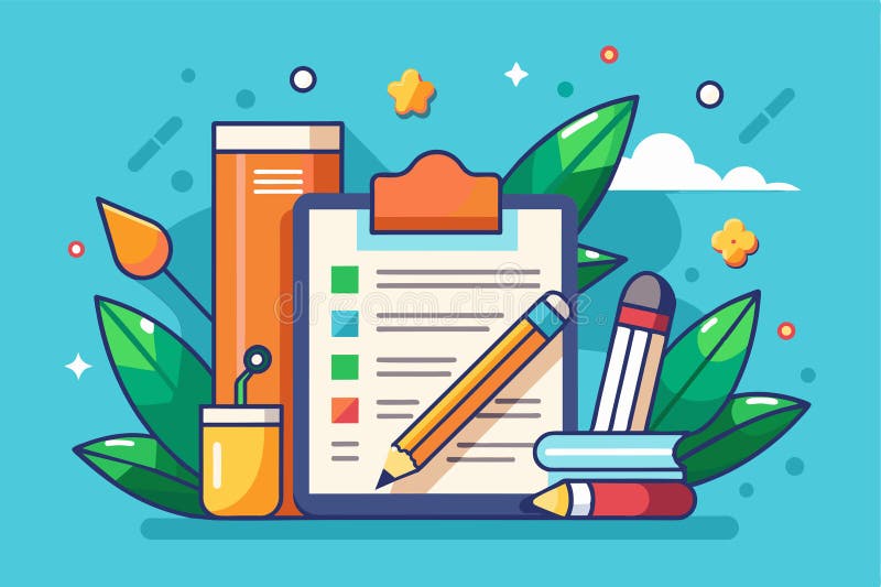 Colorful Checklists Stock Illustrations – 78 Colorful Checklists Stock ...