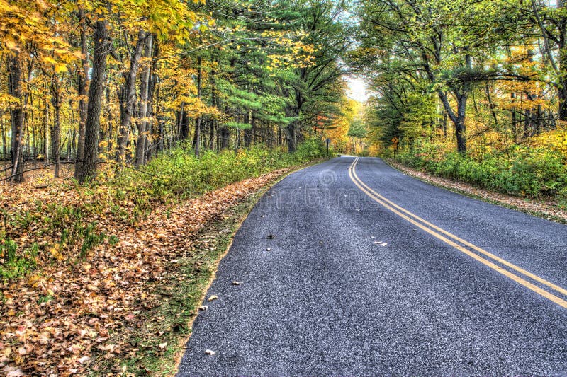 Colorful Scenic Waterfall in HDR Stock Photo - Image of natural ...