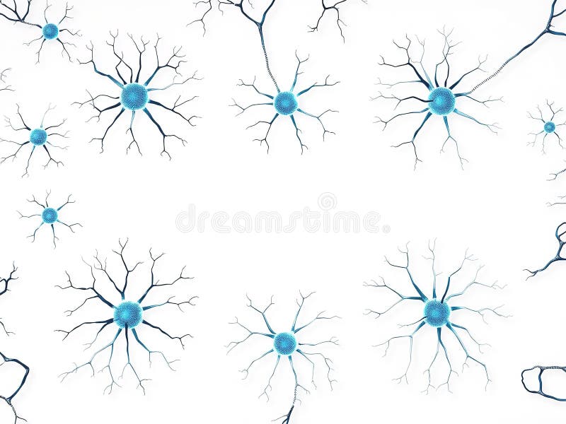 A Colorful Schematic Depicting the Intricate Architecture of Neurons a ...