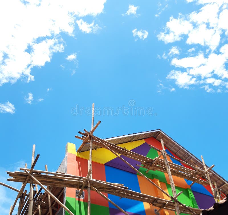 The Colorful School for Better Future Stock Photo - Image of colorful ...