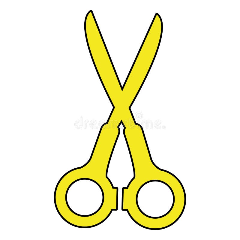 Scissors Front View Stock Illustrations – 542 Scissors Front View Stock ...