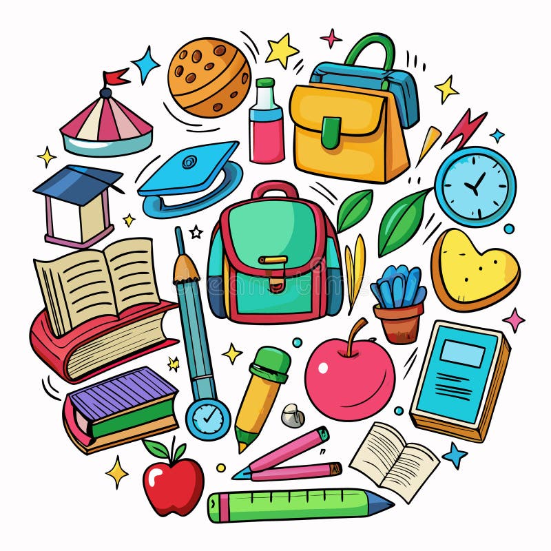 Circular Objects Kids Stock Illustrations – 124 Circular Objects Kids ...