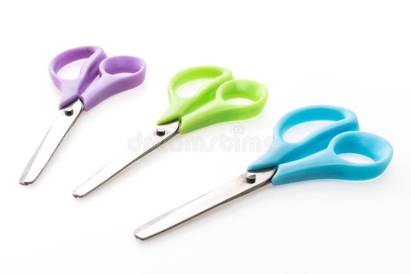Colorful scissor stock image. Image of sharp, scissors - 72094575