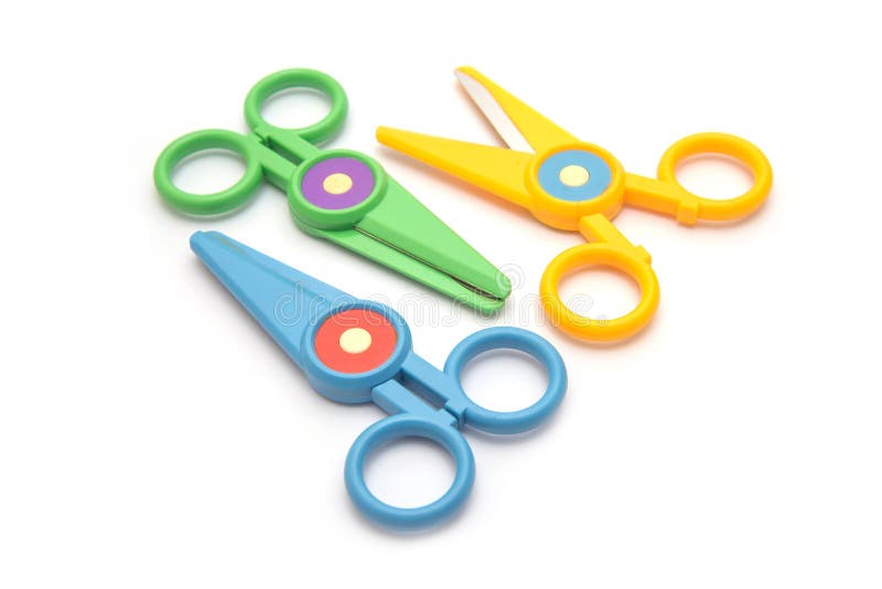 Colorful Scissor Design with Various Paper Pattern Cutting for Children ...