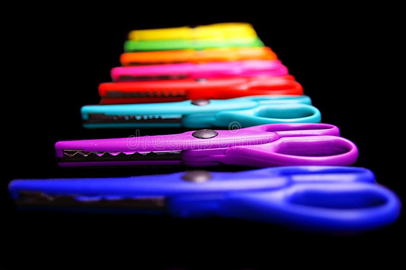 Colorful Scissors Picture. Image: 1617452