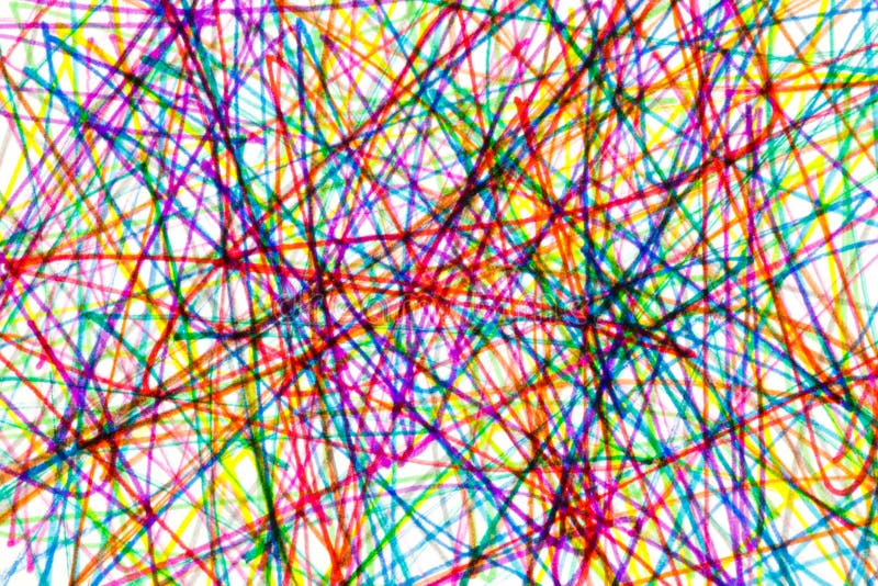 Colorful scribble stock image. Image of scribbled, lines - 43521869