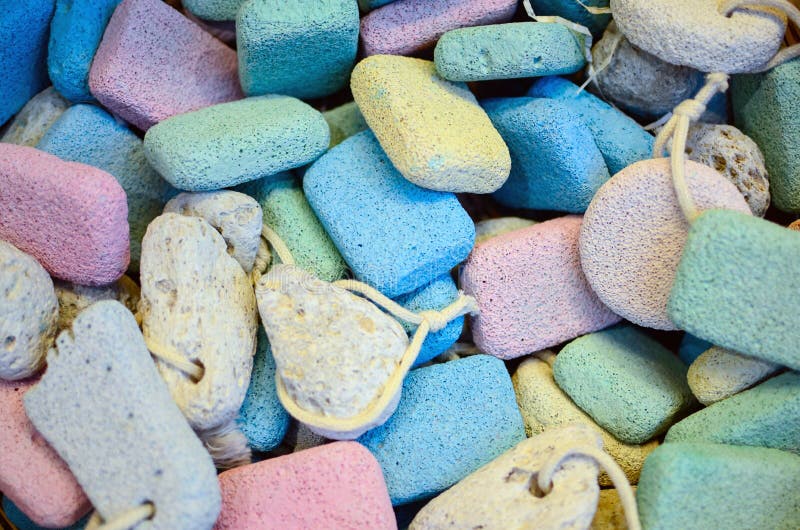 Colorful Scrub Stones Background Stock Photo - Image of accessory ...