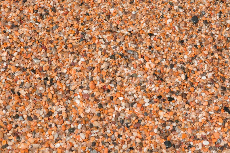 Colorful Sea Stones Background. Colorful Pebbles Texture Stock Image ...