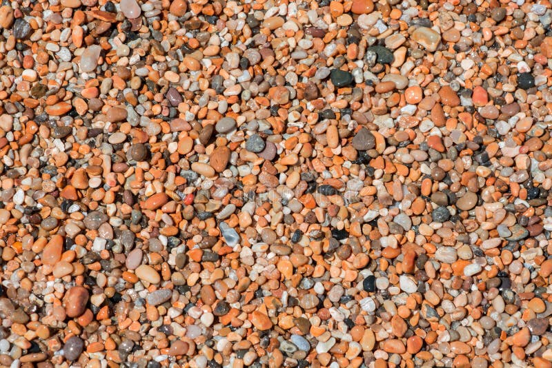 Colorful Sea Stones Background. Colorful Pebbles Texture Stock Photo ...