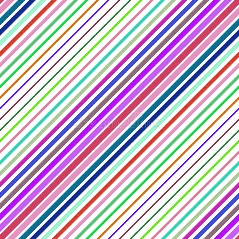 Colorful Seamless Abstract Diagonal Lines Pattern with Festive Colors ...