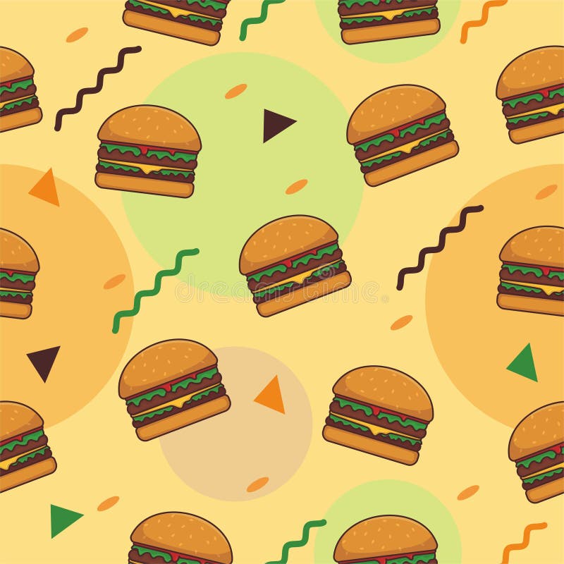 Background Hamburger Beef Stock Illustrations – 50,636 Background ...