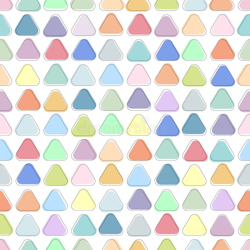 Colorful Seamless Geometric Pattern - Colorful Design. Bright ...