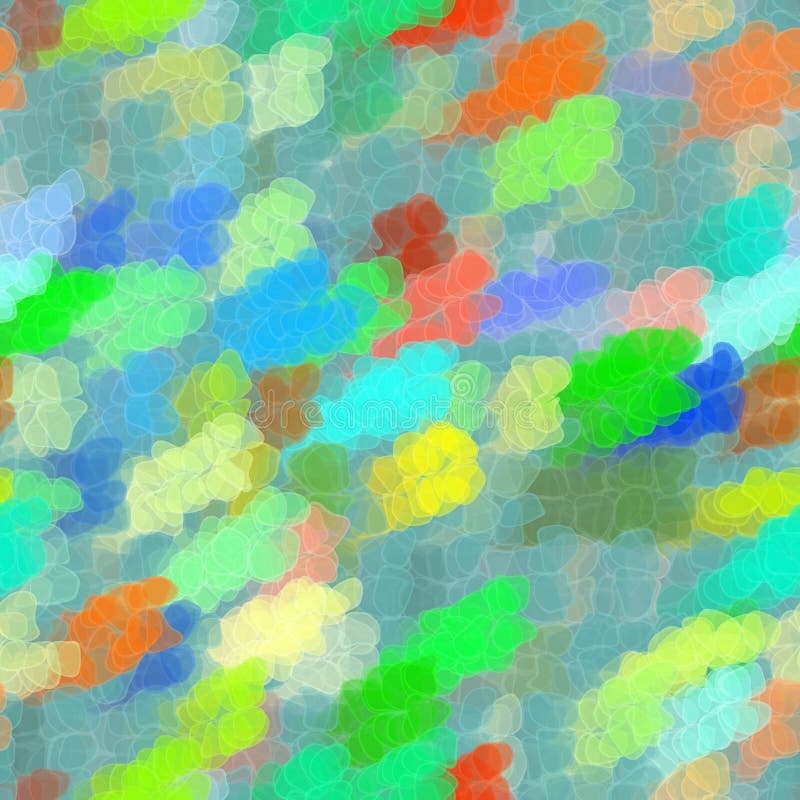 Colorful Seamless Handmade Texture. Watercolor Native Background. Stock ...