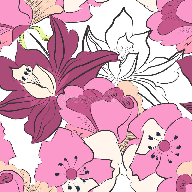 Colorful seamless pattern stock vector. Illustration of decorative ...