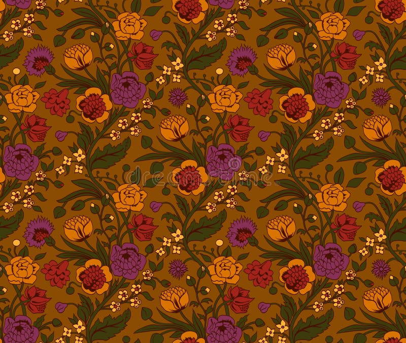 Colorful seamless pattern stock vector. Illustration of luxury - 38581257