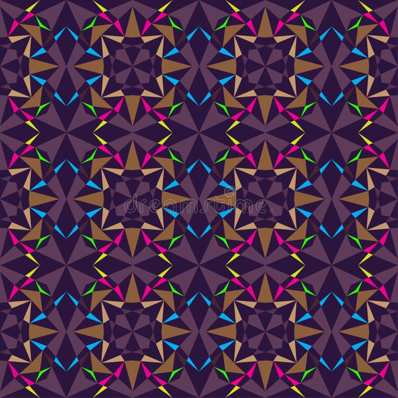 Colorful seamless pattern stock vector. Illustration of curve - 31038766