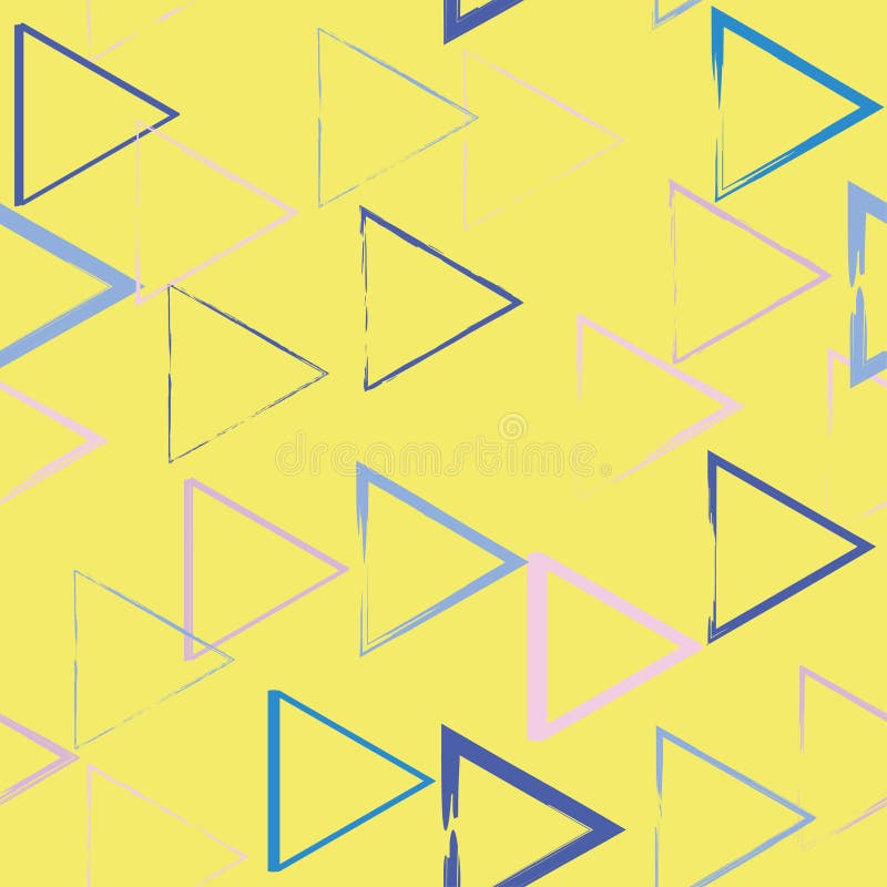 Colorful Seamless Vector Background with Abstract Geometric Pattern ...