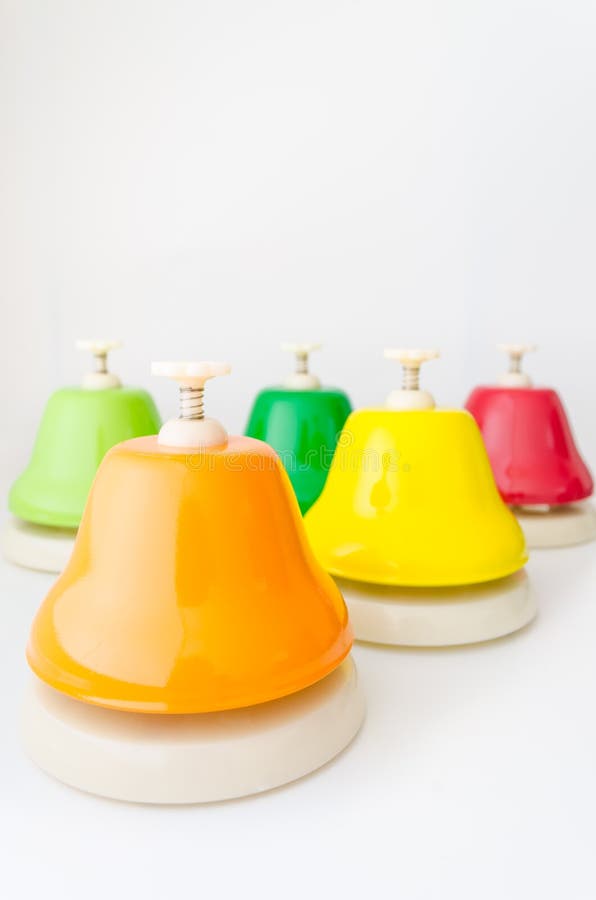 Colorful service bells stock image. Image of ornament - 55511403