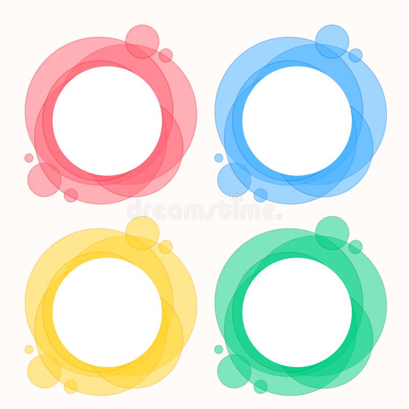 Colorful frames stock vector. Illustration of creative - 32122079