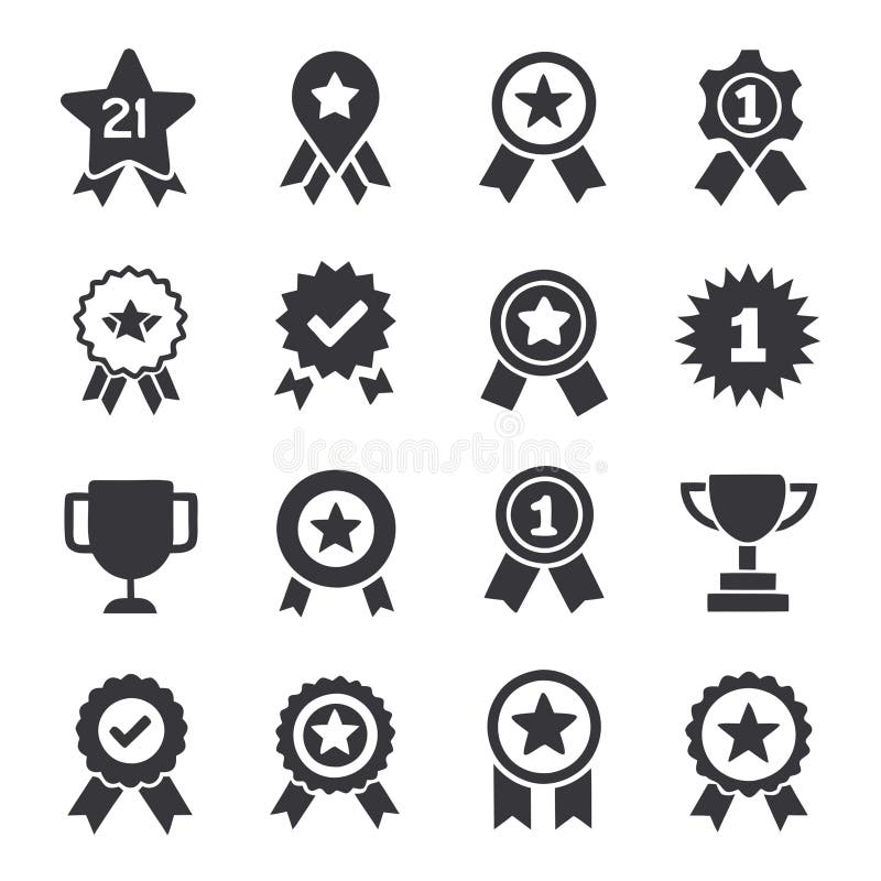 Set of the Ribbons Vector Illustration Stock Illustration ...